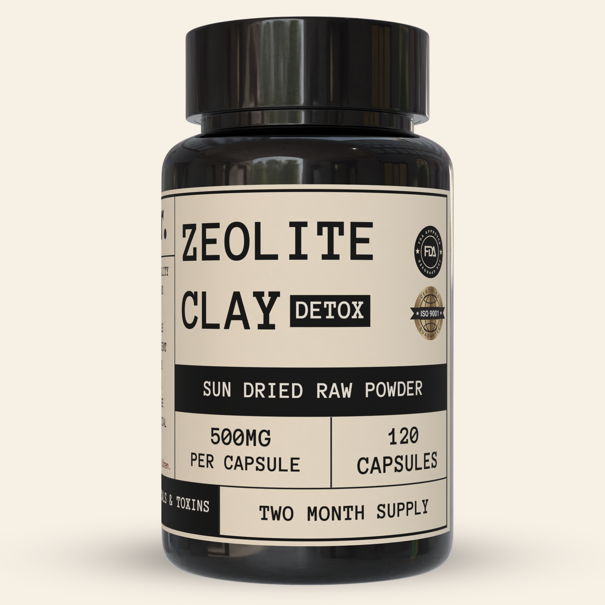 Zeolitt Kapsler Detox 120x500mg – Vigur.no